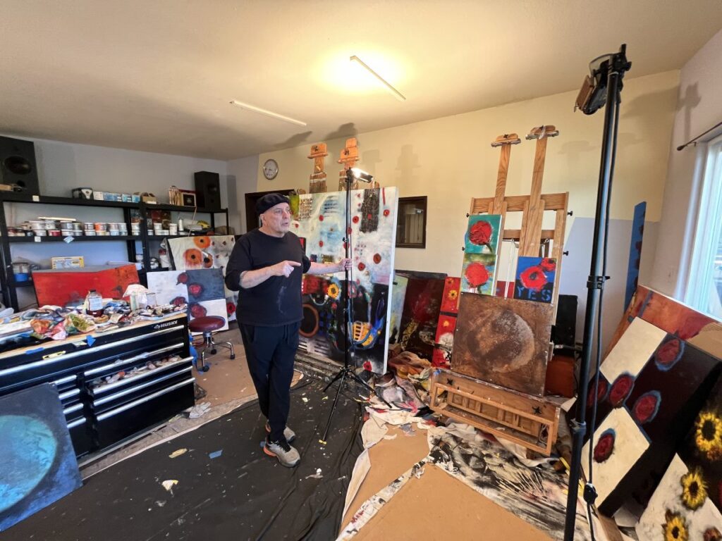 Artist Inspired to Action: Local Painter to Help People in Need ...